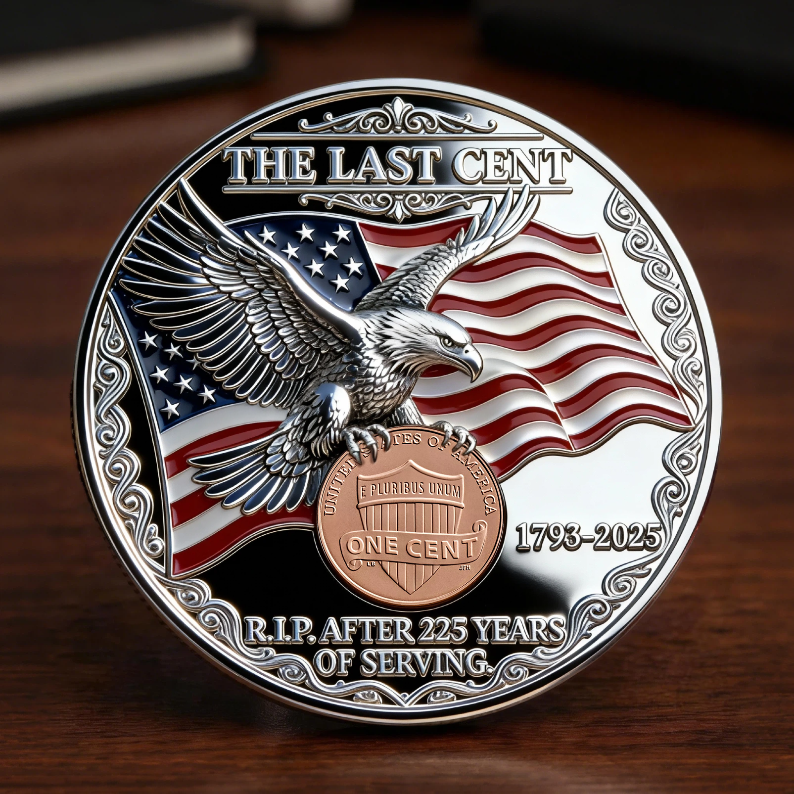ForeverLincoln - Final Penny Tribute Coin