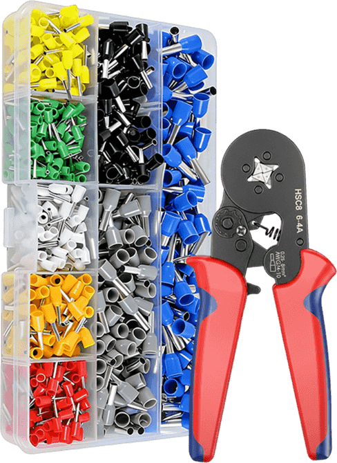 SafeCrimp - Industrial-Grade Wire End Connector Set