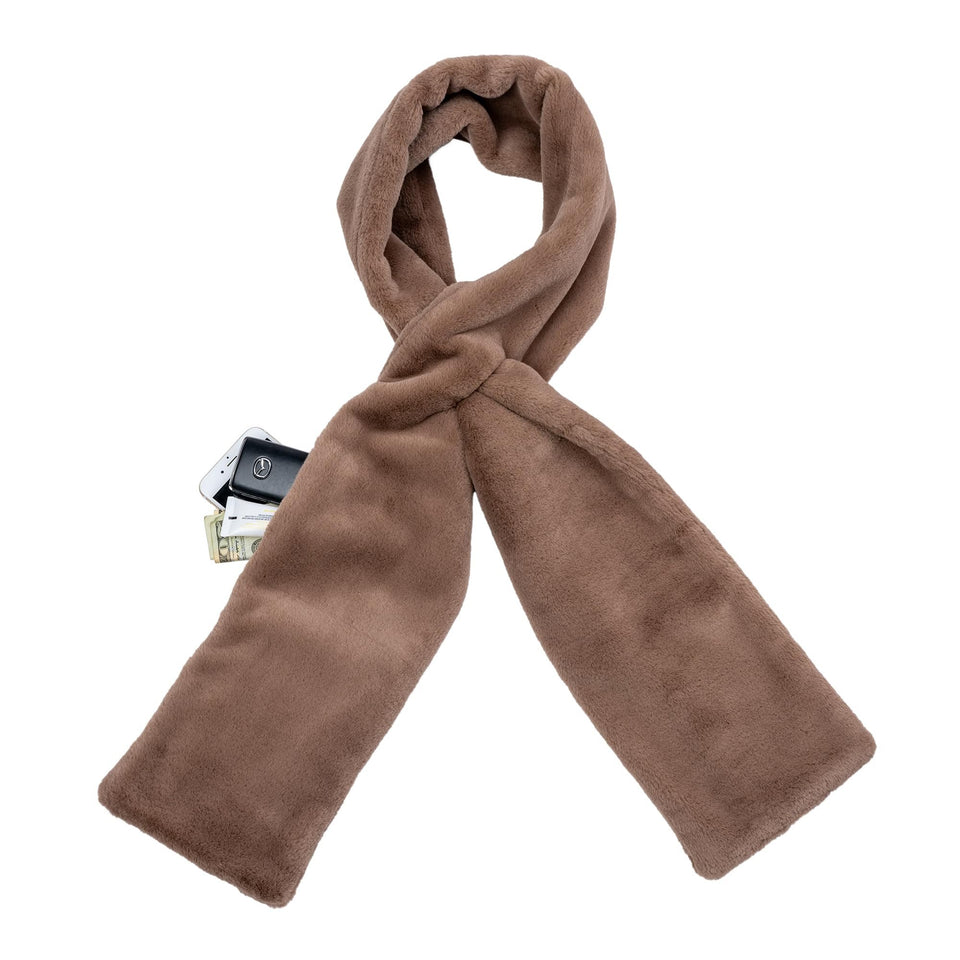 Pocketed Plush - Winter Wrap