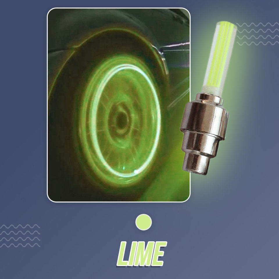 FlashRide - Auto-On LED Wheel Visibility Lights