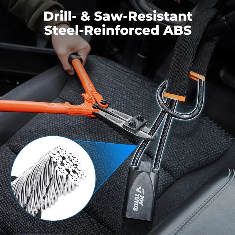 CarLock Sentinel - High-Strength Steering Wheel Guard