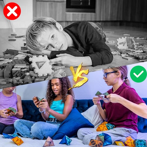 Changeable Magnetic Magic Cube