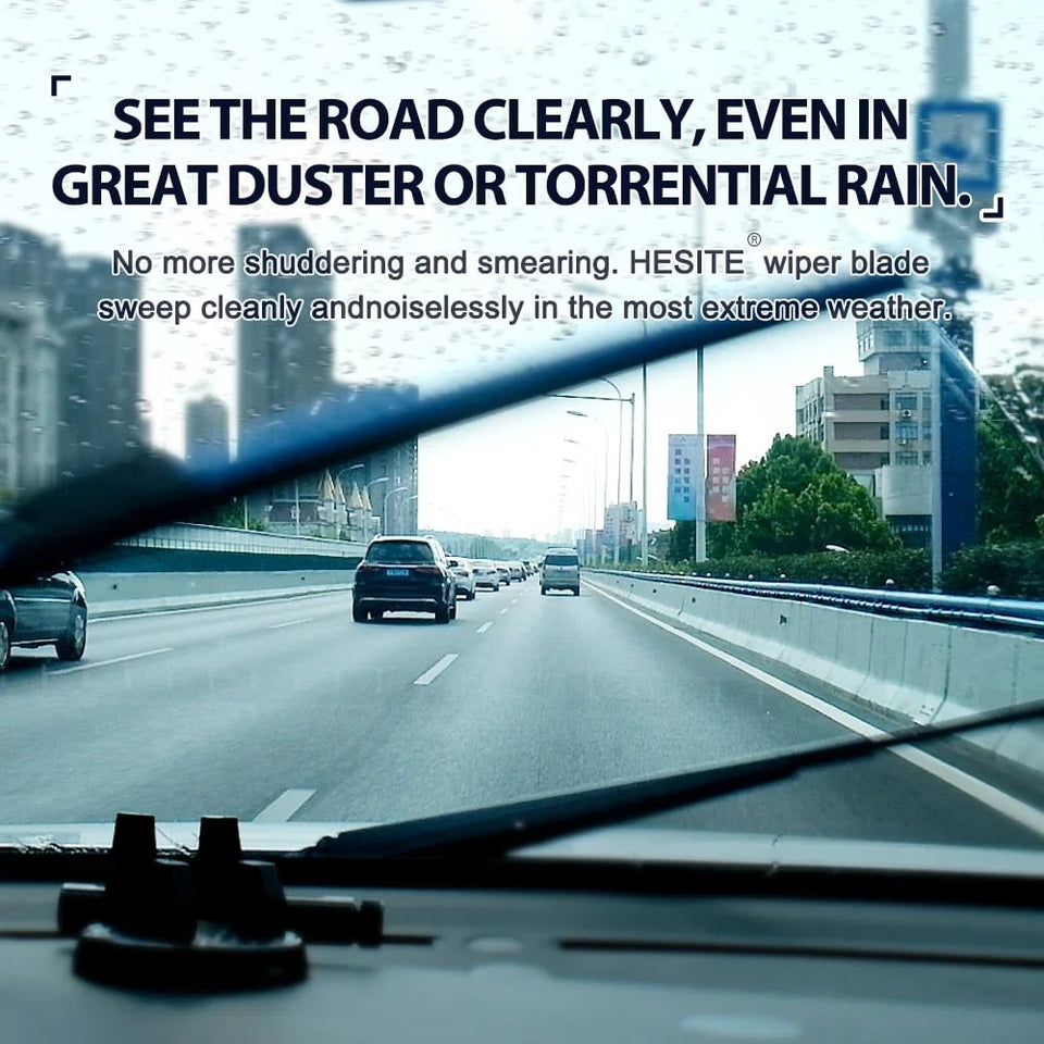SilentSweep – Colourful Silent Windshield Wipers