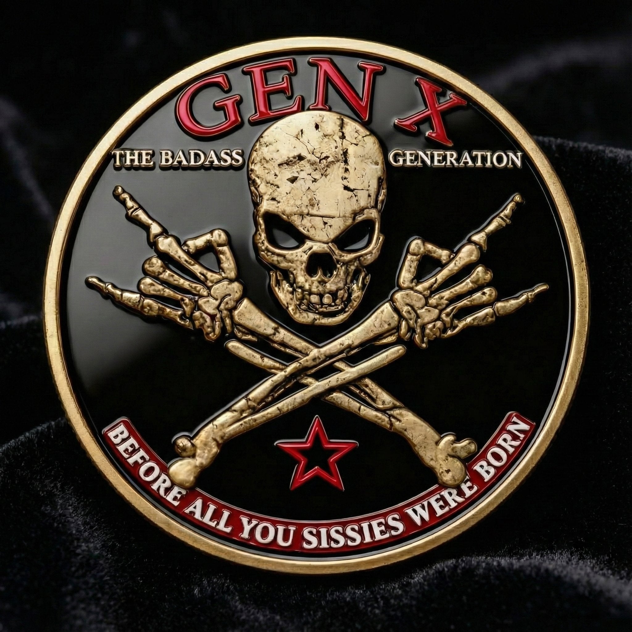 🏆Flash Sale 60% OFF🪙GEN X Coin – The Ultimate Tribute to the Badass ...