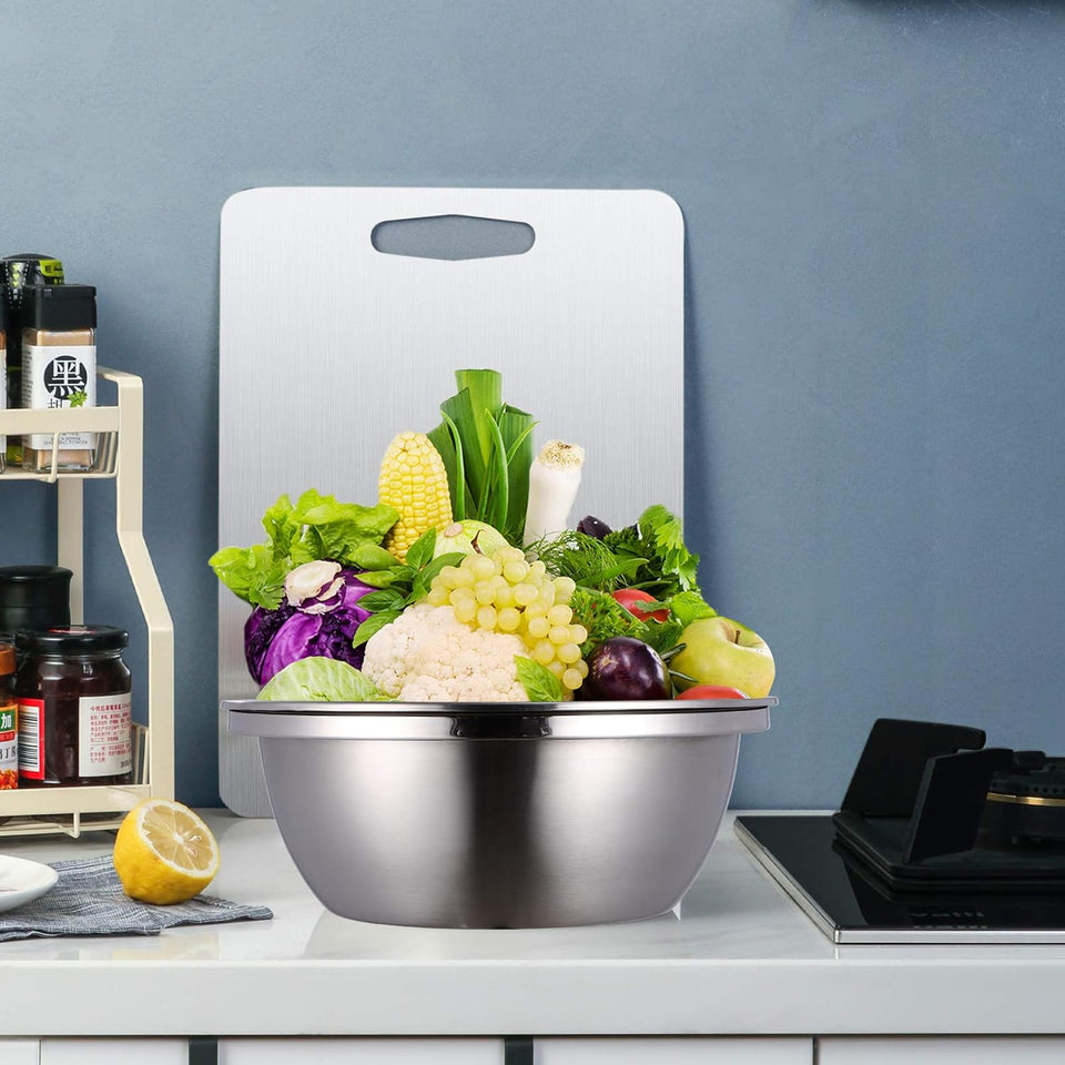GrateNWash - Multi-Function Steel Prep Bowl
