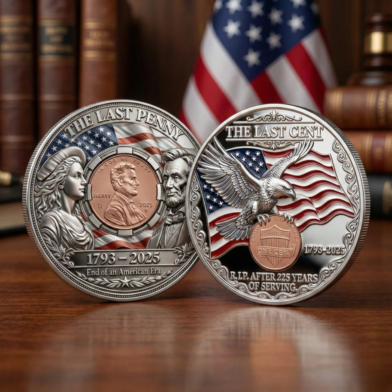 ForeverLincoln - Final Penny Tribute Coin