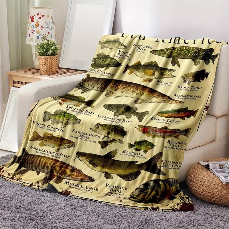 HookedCozy – Fisherman’s Throw Blanket