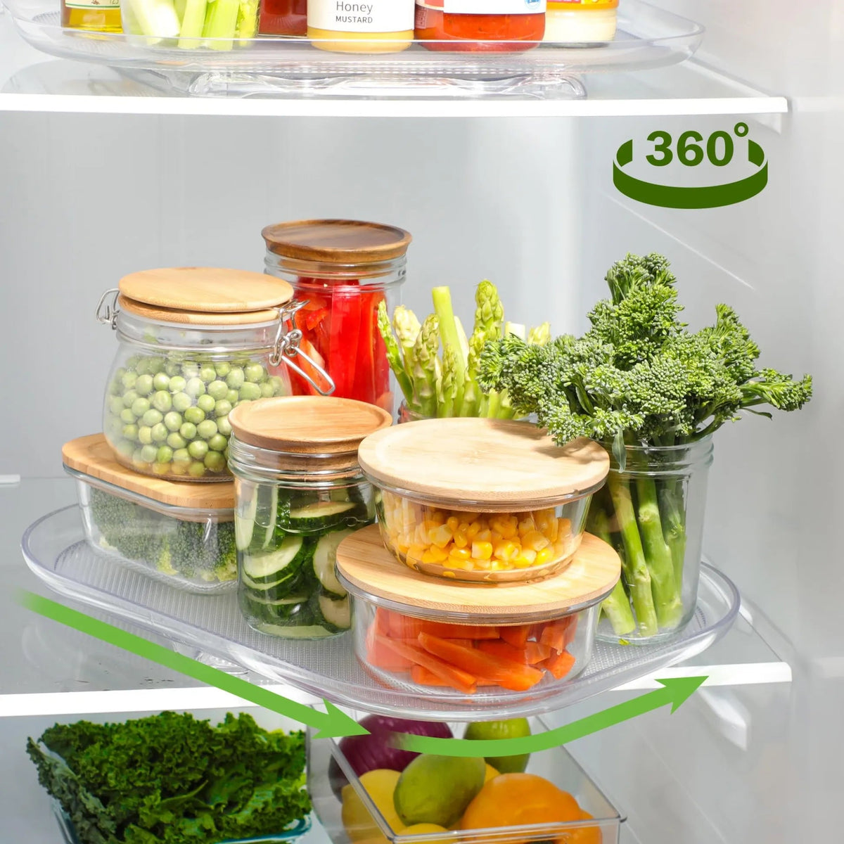 FridgeSpin - Refrigerator Turntable Organizer Solution – marnetic