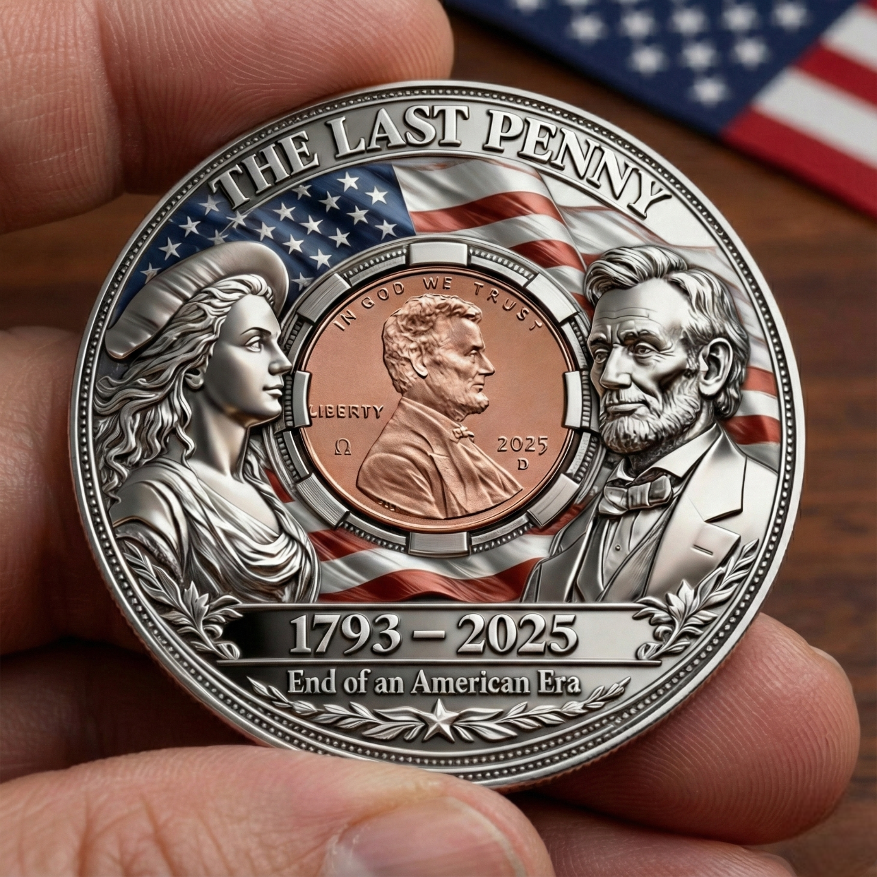 ForeverLincoln - Final Penny Tribute Coin
