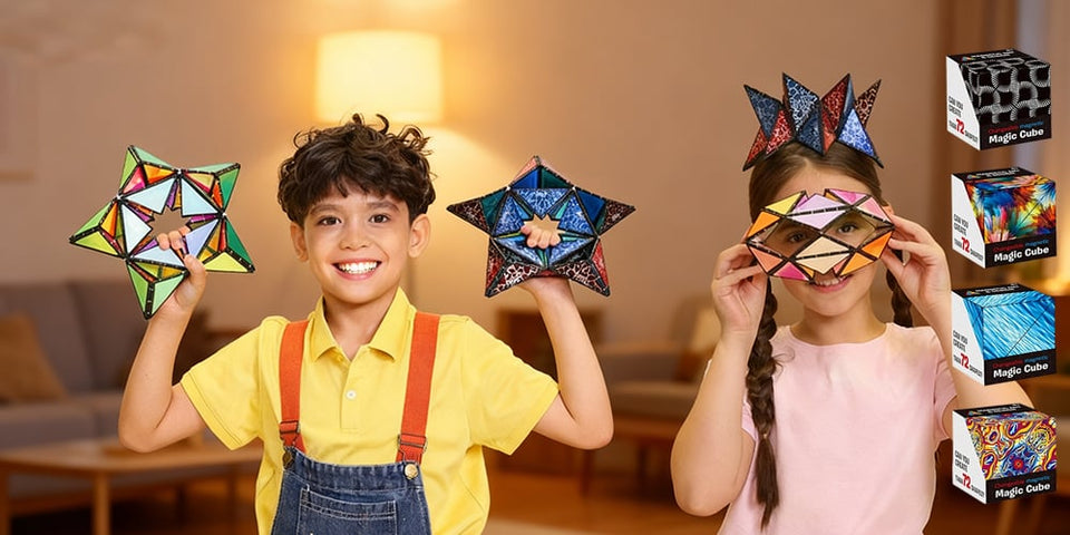 Changeable Magnetic Magic Cube