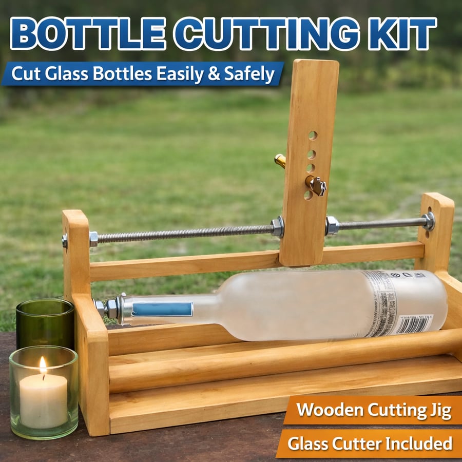 VinoCraft – DIY Glass Bottle Cutter Kit