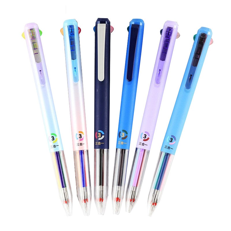InkFusion – 6 Pack Multicolor Pens with Smooth Ink Flow