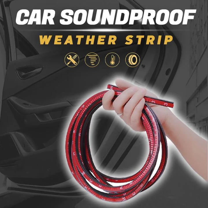 QuietRide – Car Soundproof Weather Strip (5M)