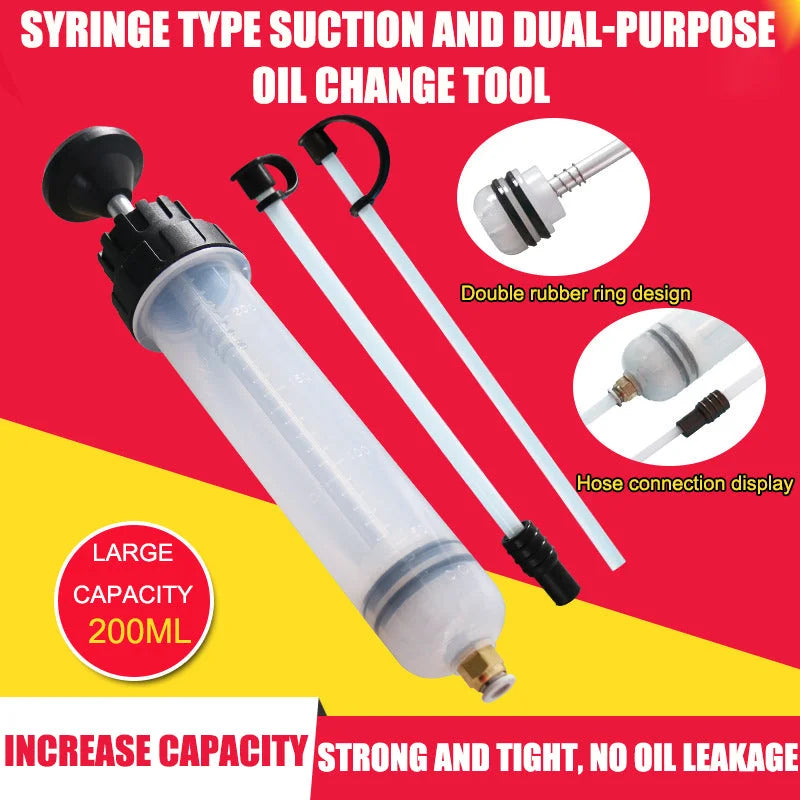 Syringe Design Suction Injection Oil changing Tool – marnetic