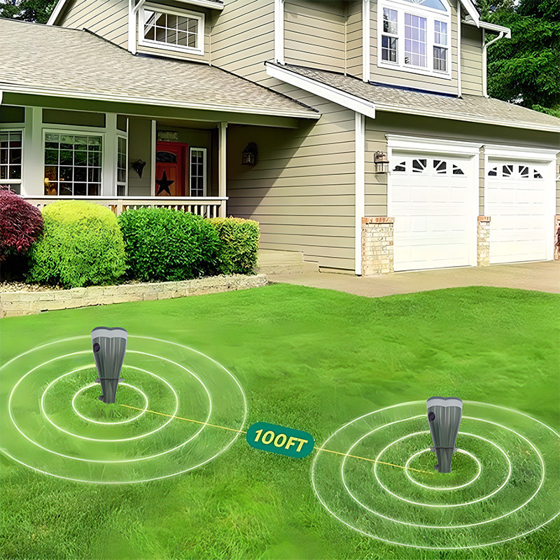 MoleSafe – Solar Waterproof Mole Repeller